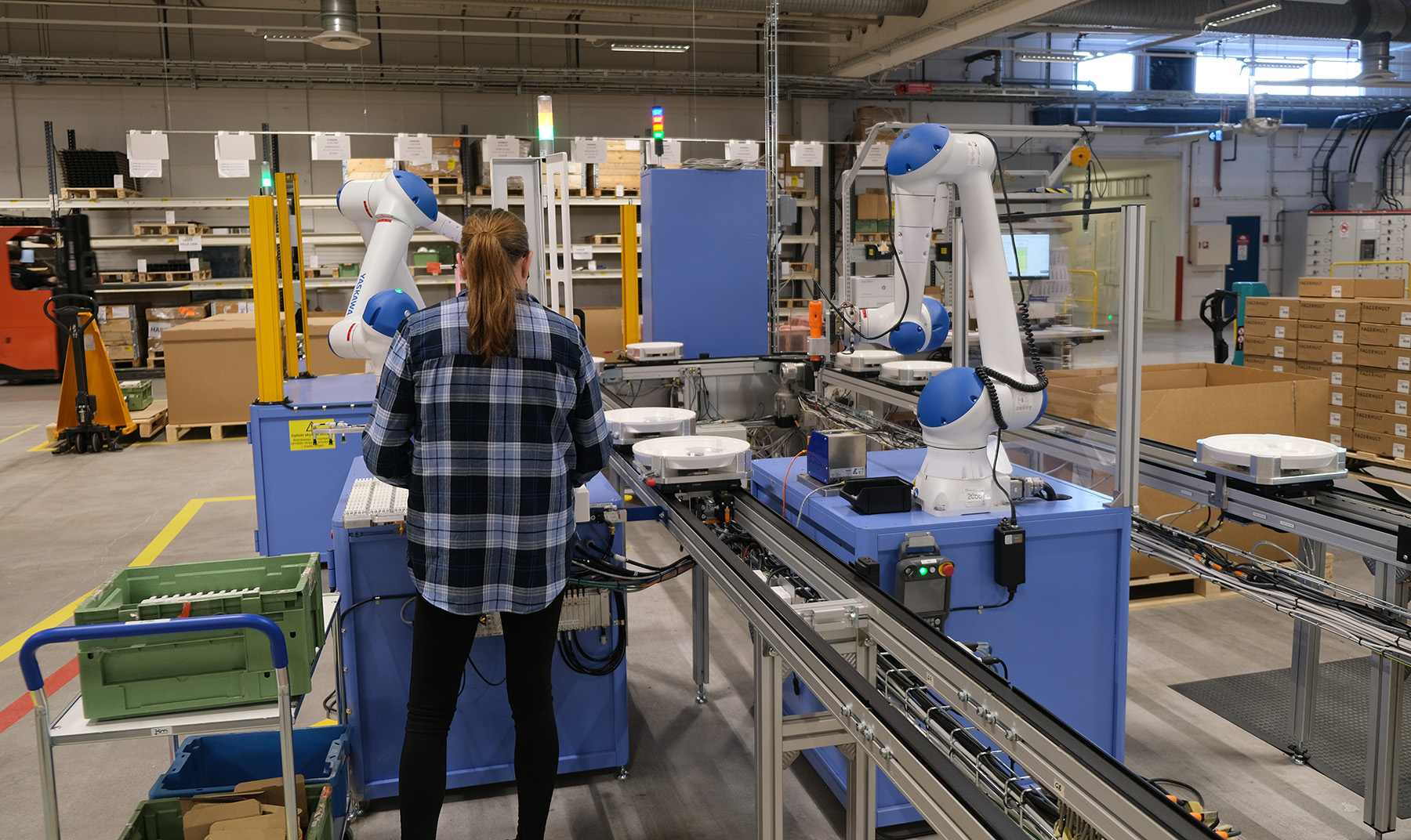 Collaborative assembly application with HC10